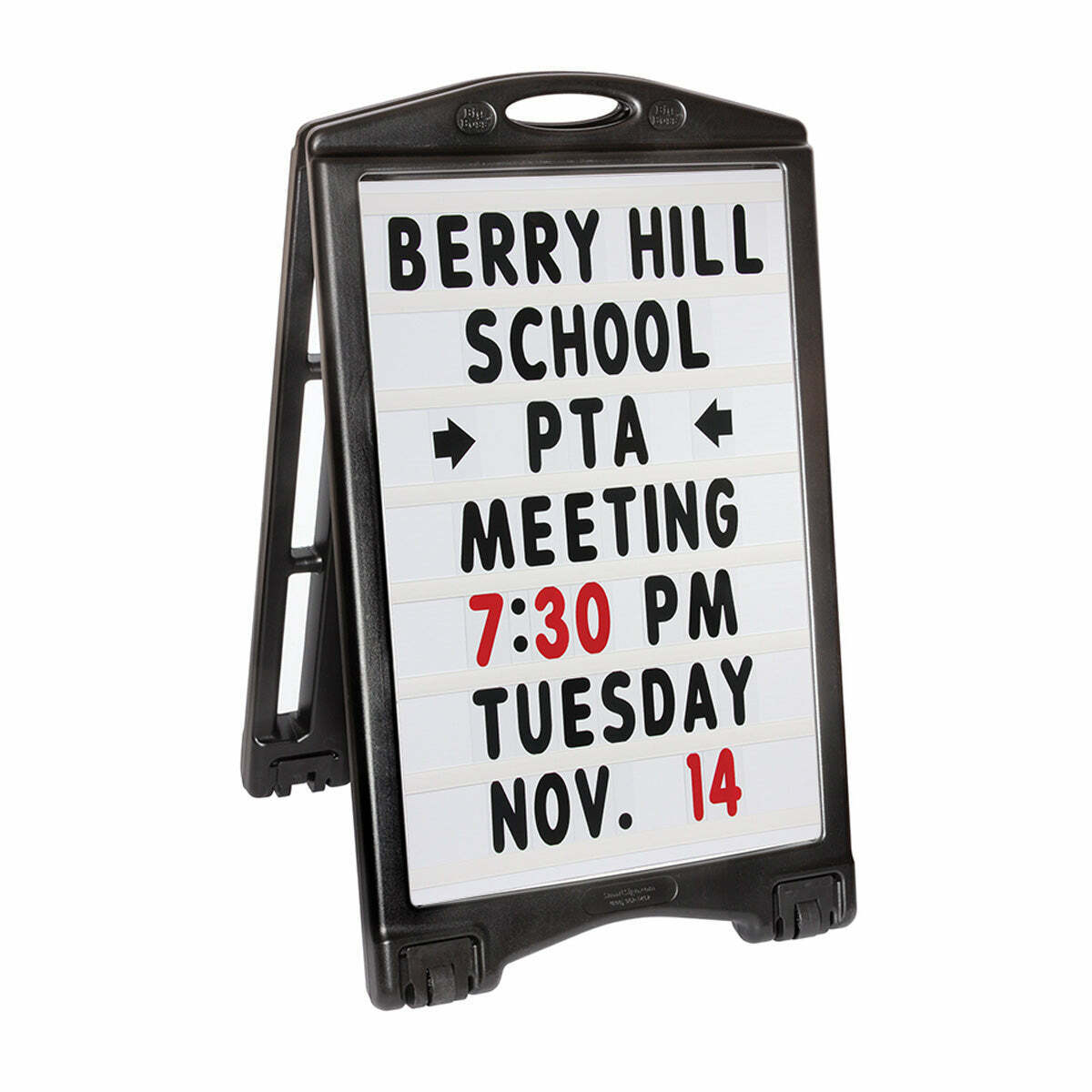 Magic Masters A-Plus® Sidewalk Message Board Sign | 24"w x 36"h