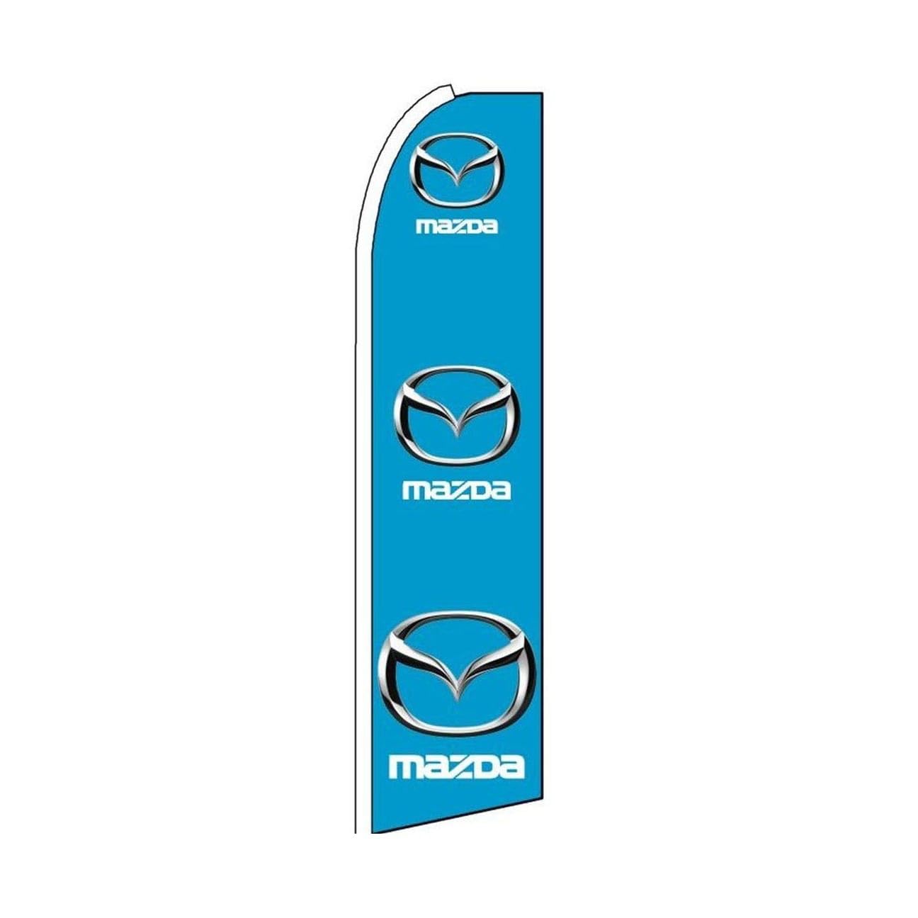 Mazda Swooper Flutter Feather Flag | 3ft W x 11.5ft Tall