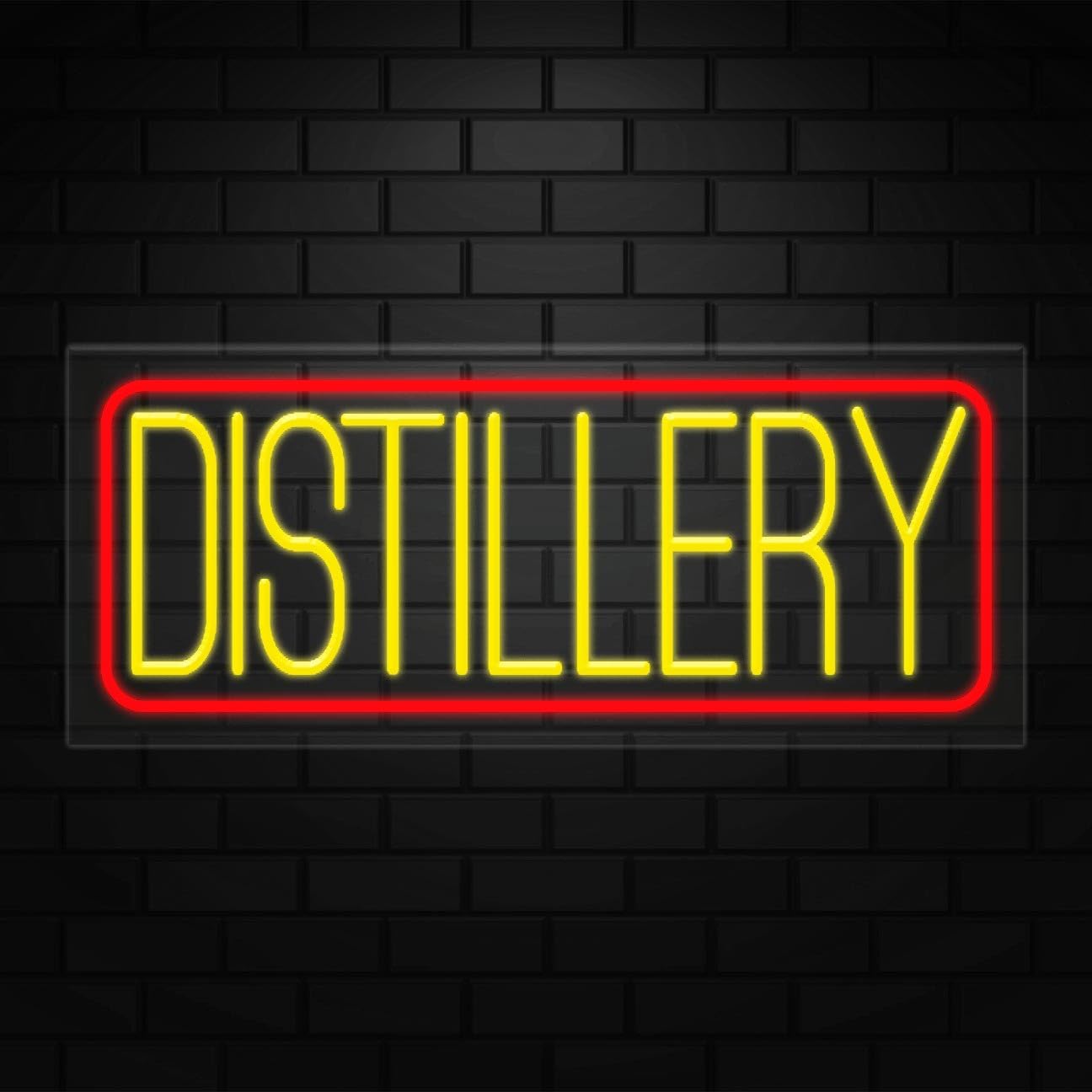 Distillery Neon Sign for Retail Displays | LED Flex Neon | 30"W x 12"H