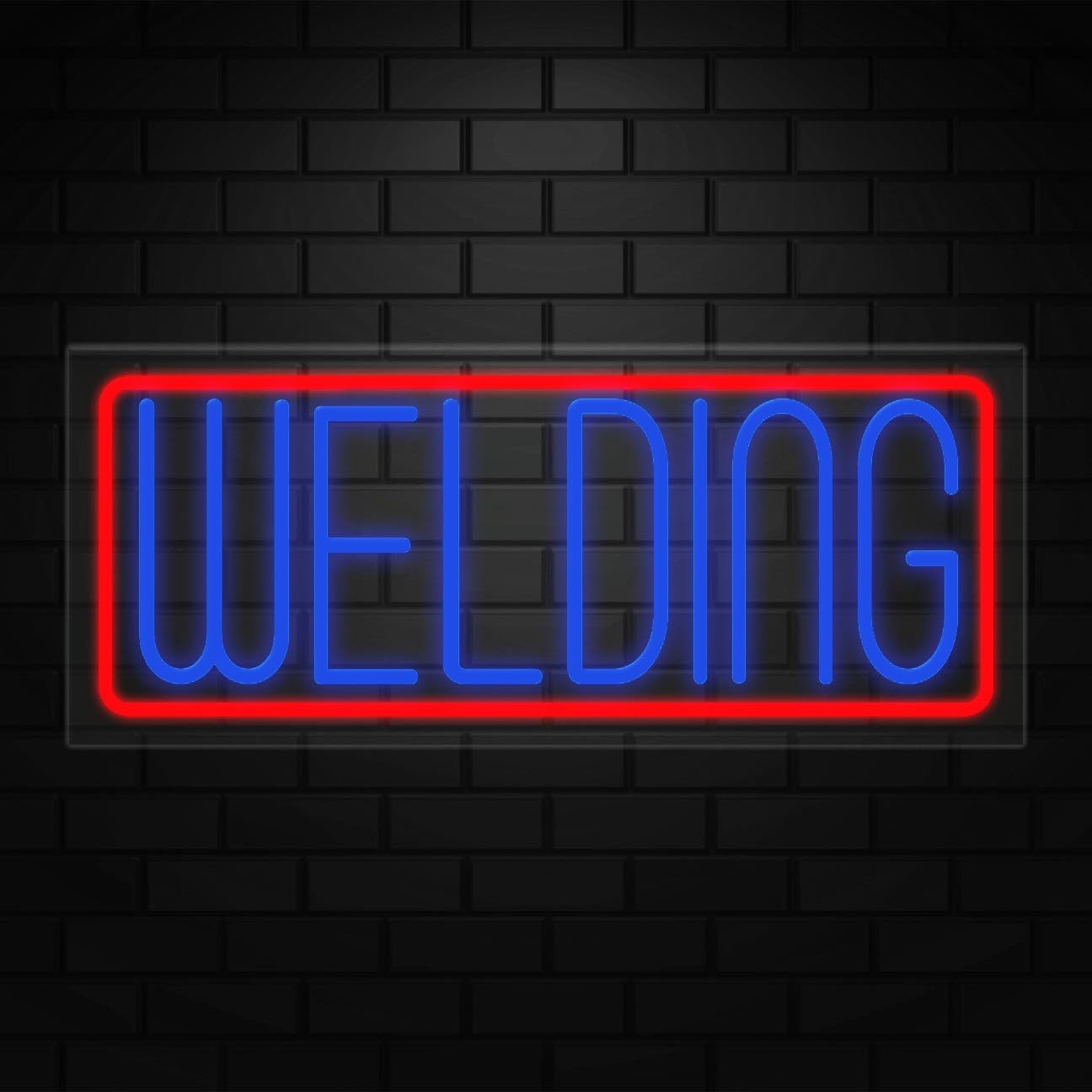 Welding Neon Sign for Retail Displays | LED Flex Neon | 24"W x 10"H x