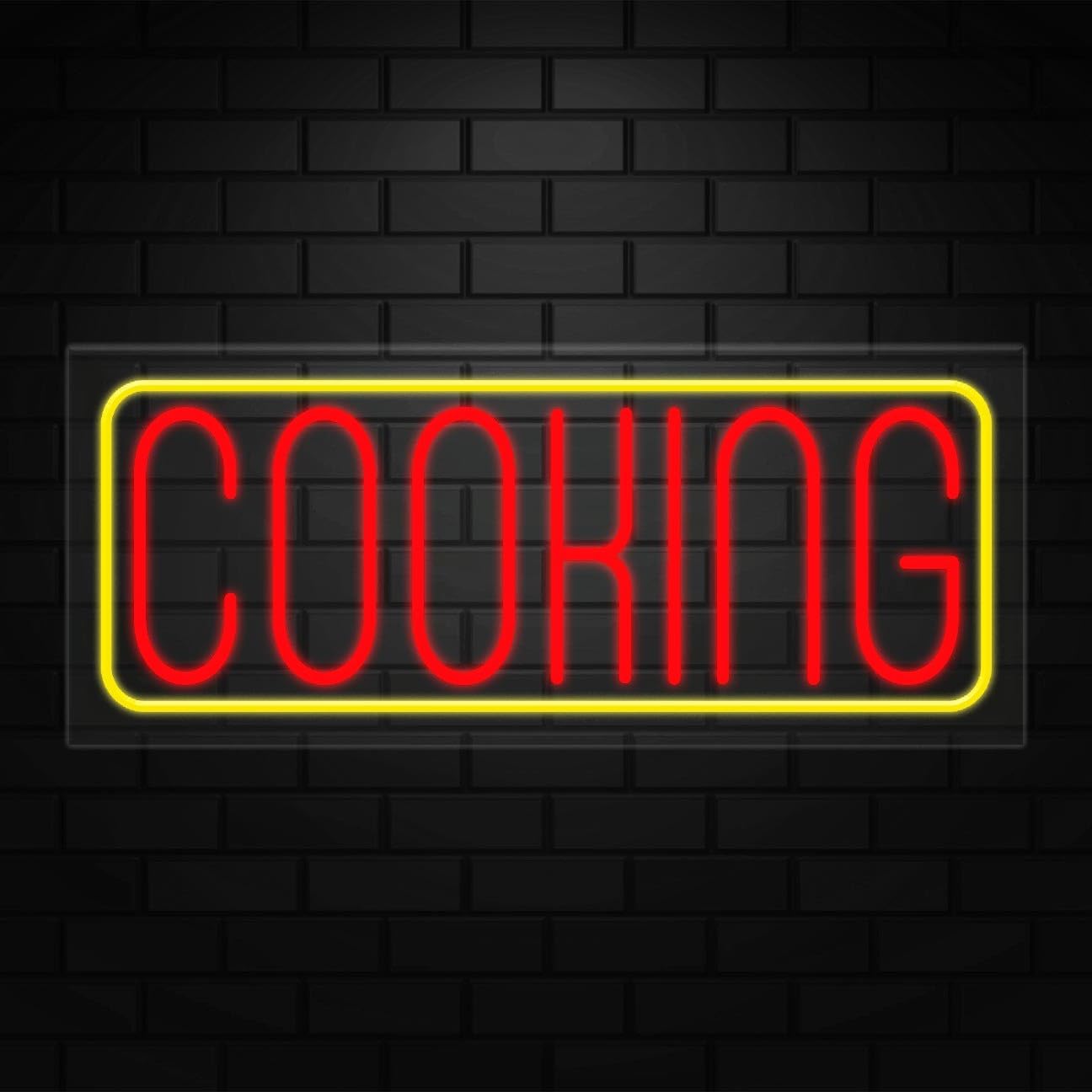 Cooking Neon Sign for Retail Displays | LED Flex Neon | 30"W x 12"H x