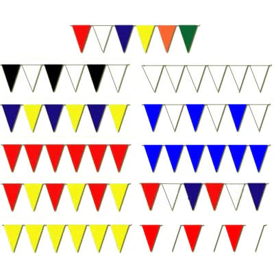 Polyethylene Economy (4 Mil) Pennants