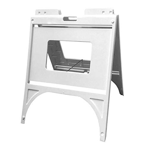 Plasticade Quik Sign Frame, A-Frame Sidewalk Frame, Holds 18 inch x 24